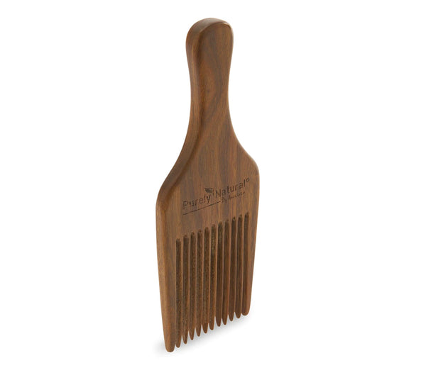 WOODEN AFRO COMB – Purely Natural By Anastasia Ltd